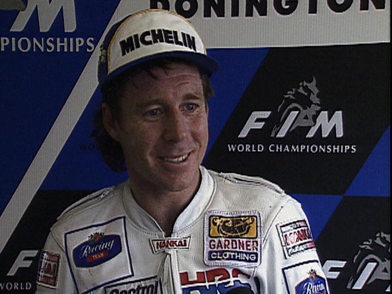 1992 British GP Gardner interview after the race