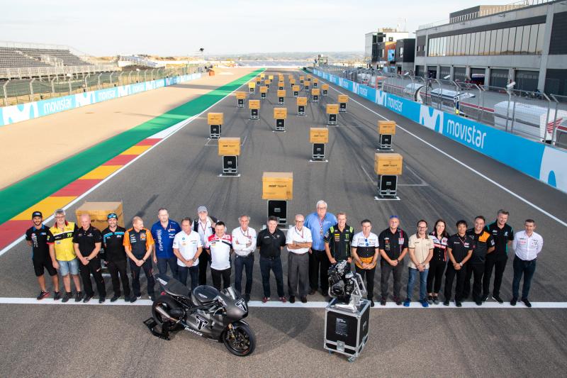 A new era: Triumph Moto2™ engine handover