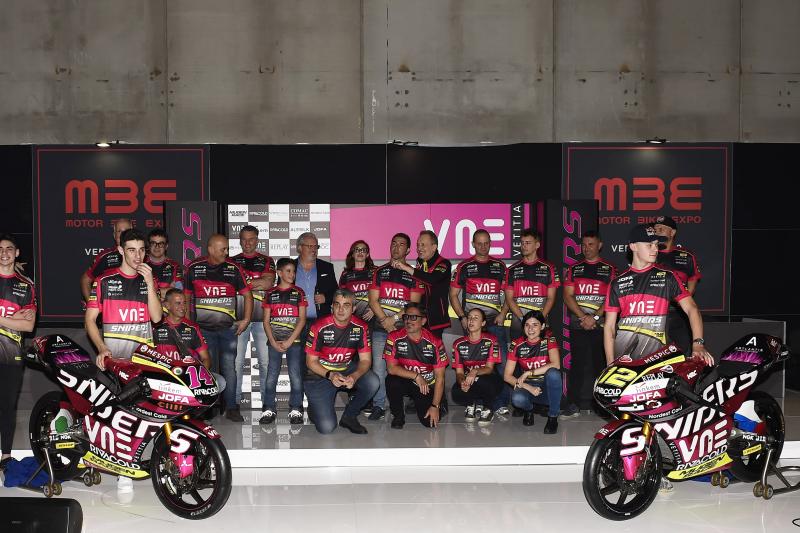 Snipers Team unveil 2020 Moto3™ livery in Verona