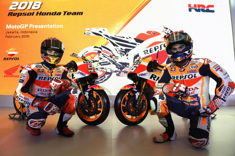 Repsol Honda Team unveil new 2018 livery in Jakarta