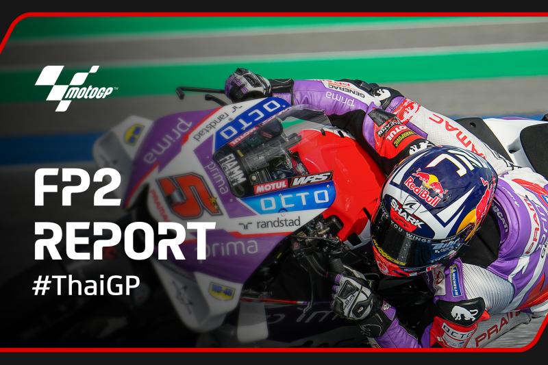 Zarco heads up an all-Ducati top three after FP2