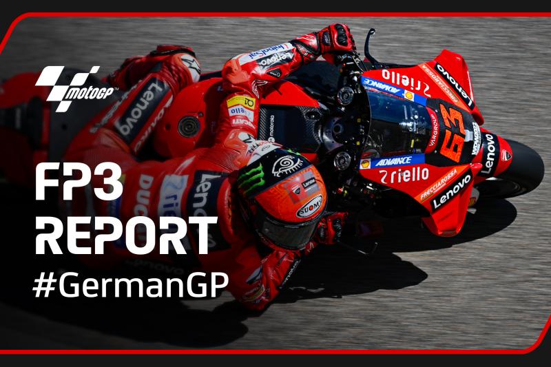 MotoGP™ - FP3 : Bagnaia hausse encore le ton au Sachsenring