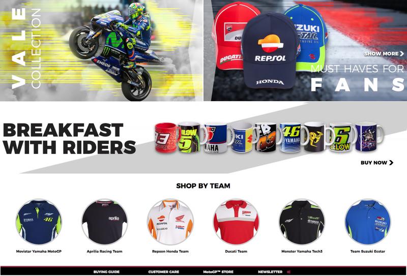 Jetzt den neuen offiziellen MotoGP™ Store entdecken!