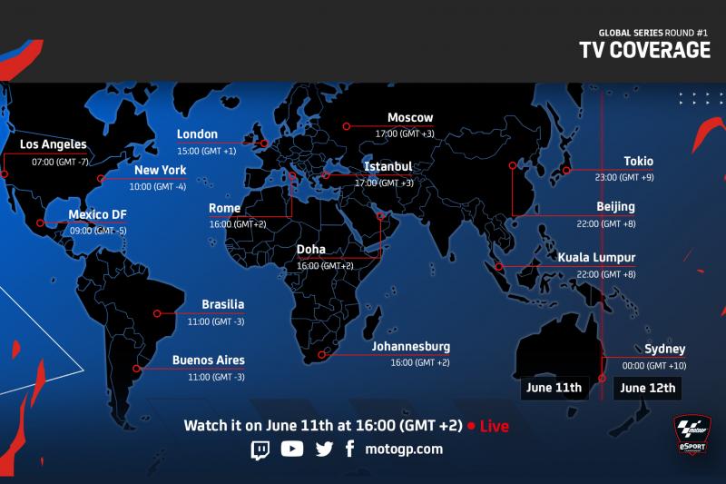 Where to watch Round 1 of the Global Series