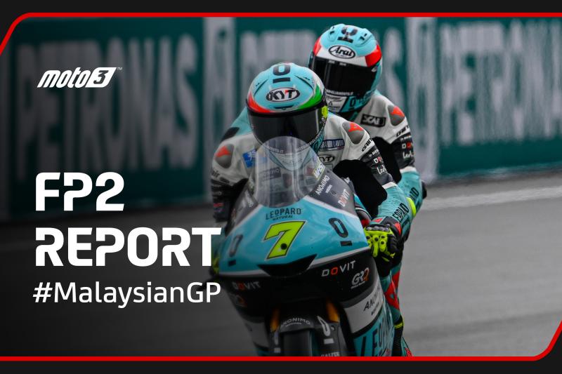 Foggia tops both Friday sessions at Sepang