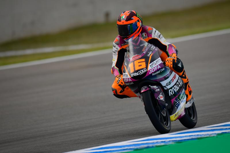Migno breaks own lap record to top Moto3™ FP3, Acosta in Q1