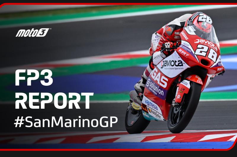 Guevara tops FP3 at Misano