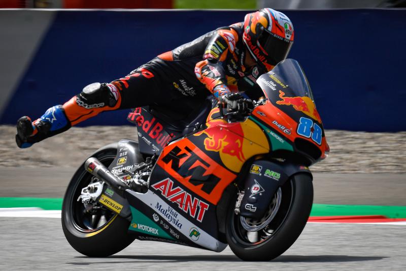 Moto2™ Warm Up: four riders within a tenth, Martin on top