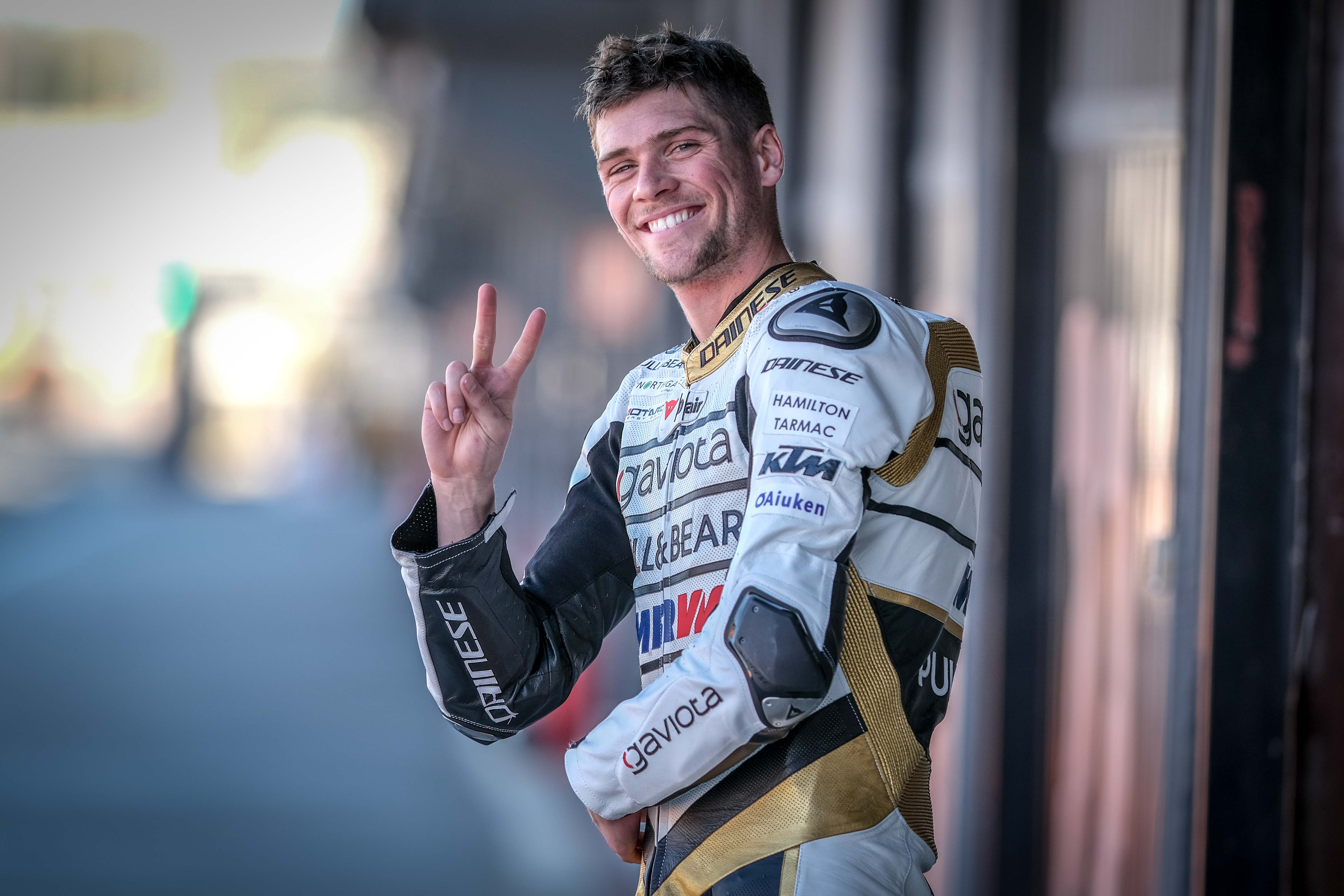 Jake Dixon ready for the challenge in Moto2™