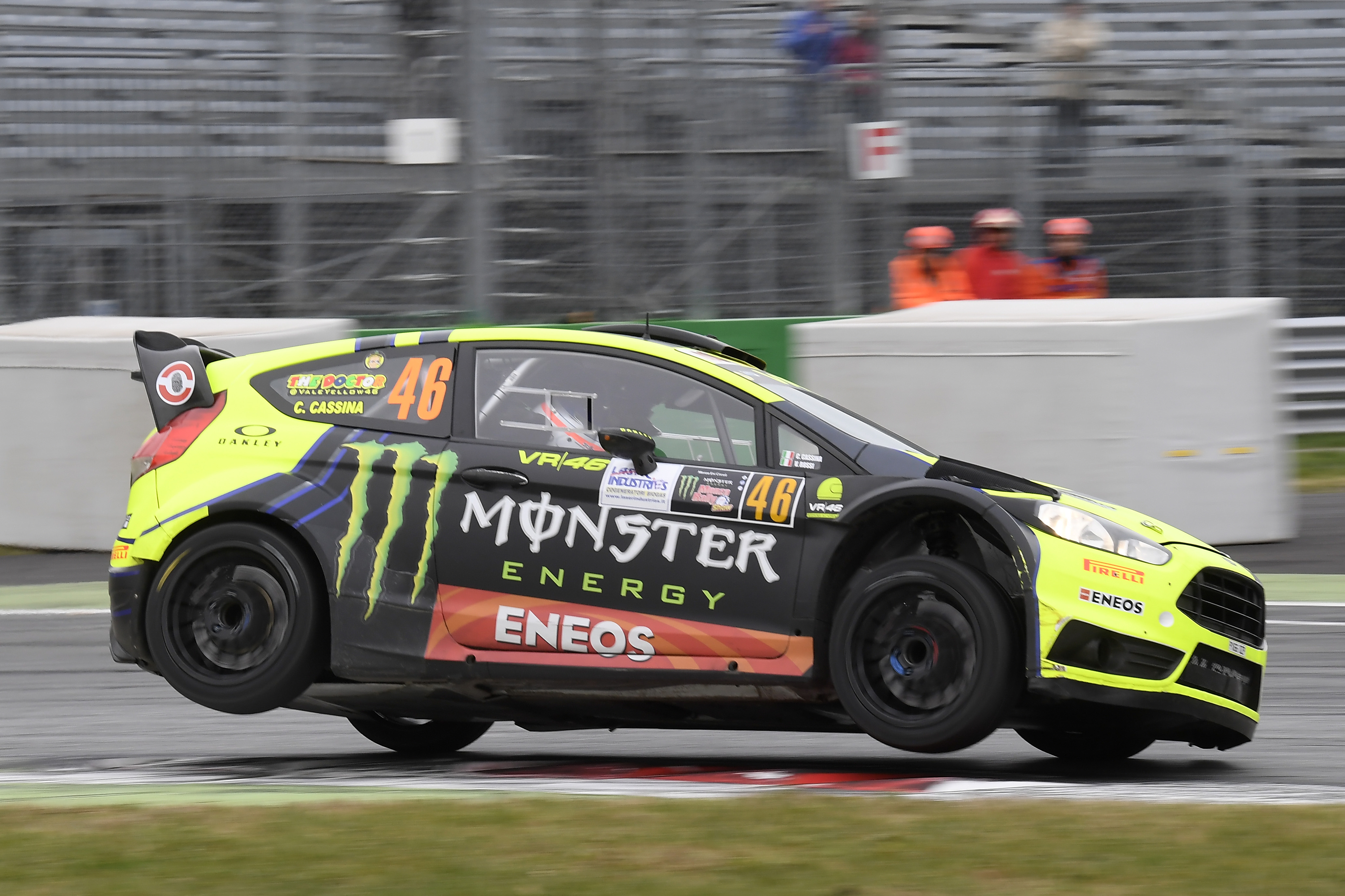 Rossi makes Monza Rally Show history