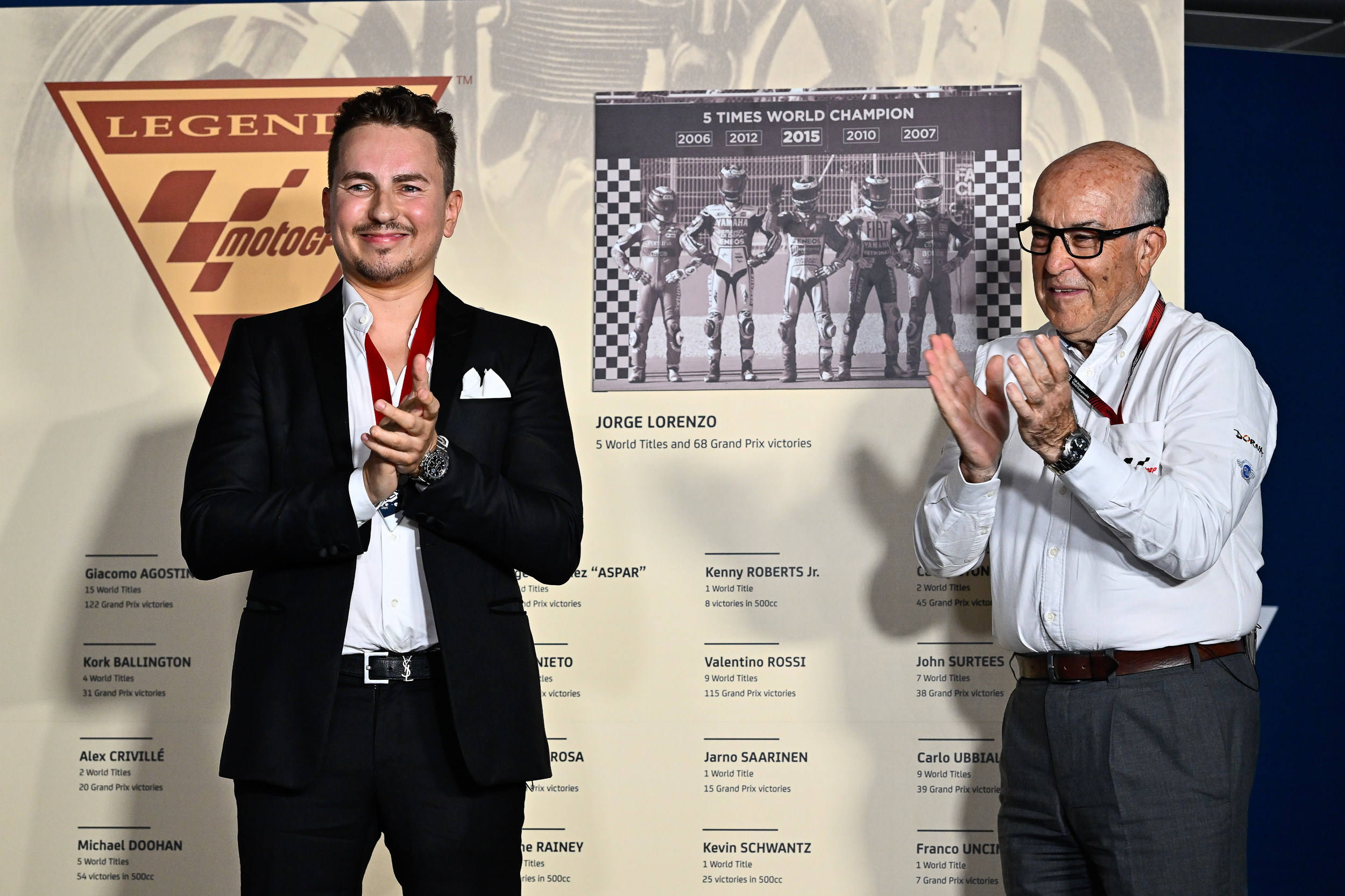 Jorge Lorenzo becomes a MotoGP™ Legend
