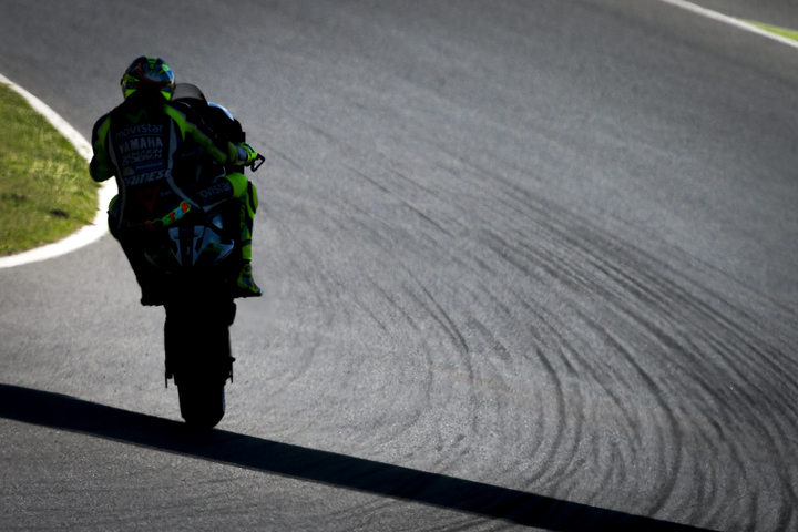 Rossi: “I tried the new chassis”