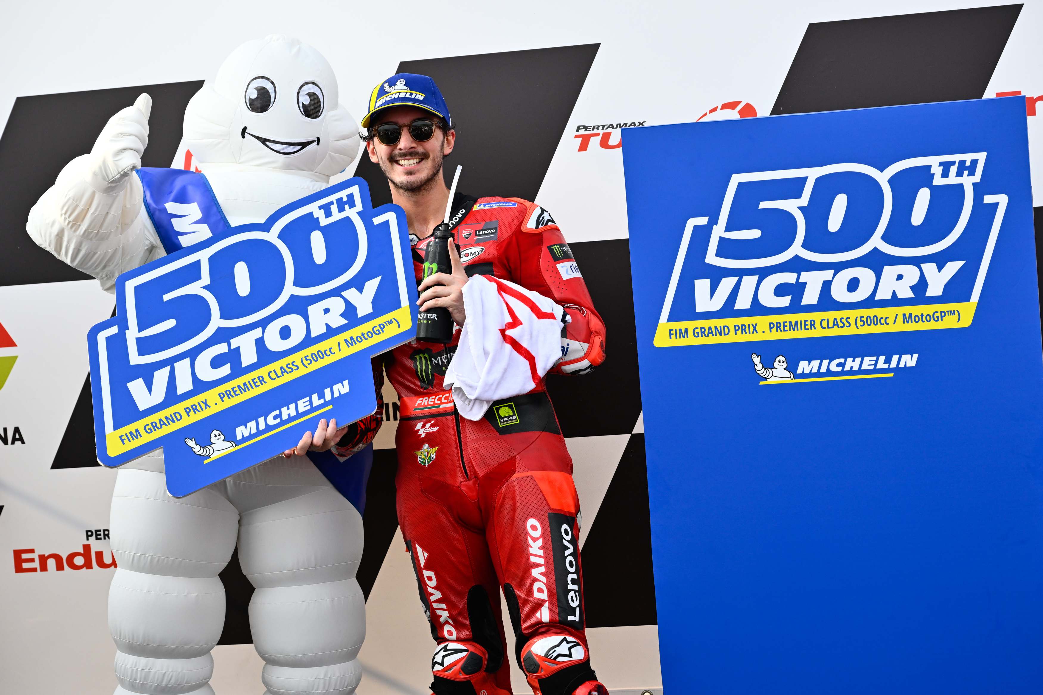 Michelin celebrates 500th MotoGP™ win at Indonesia GP