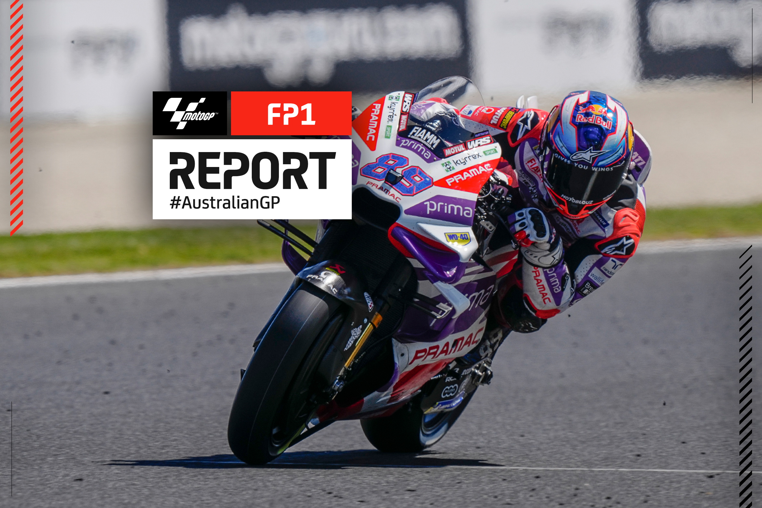 Martin makes intentions known with statement FP1