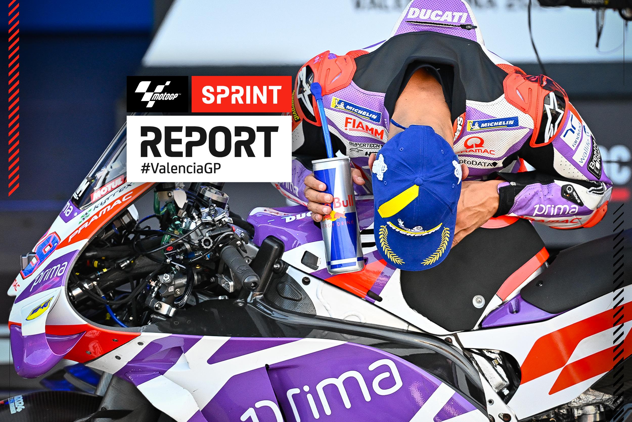 14 points, one to go: Martin sprints to victory as Bagnaia claims P5