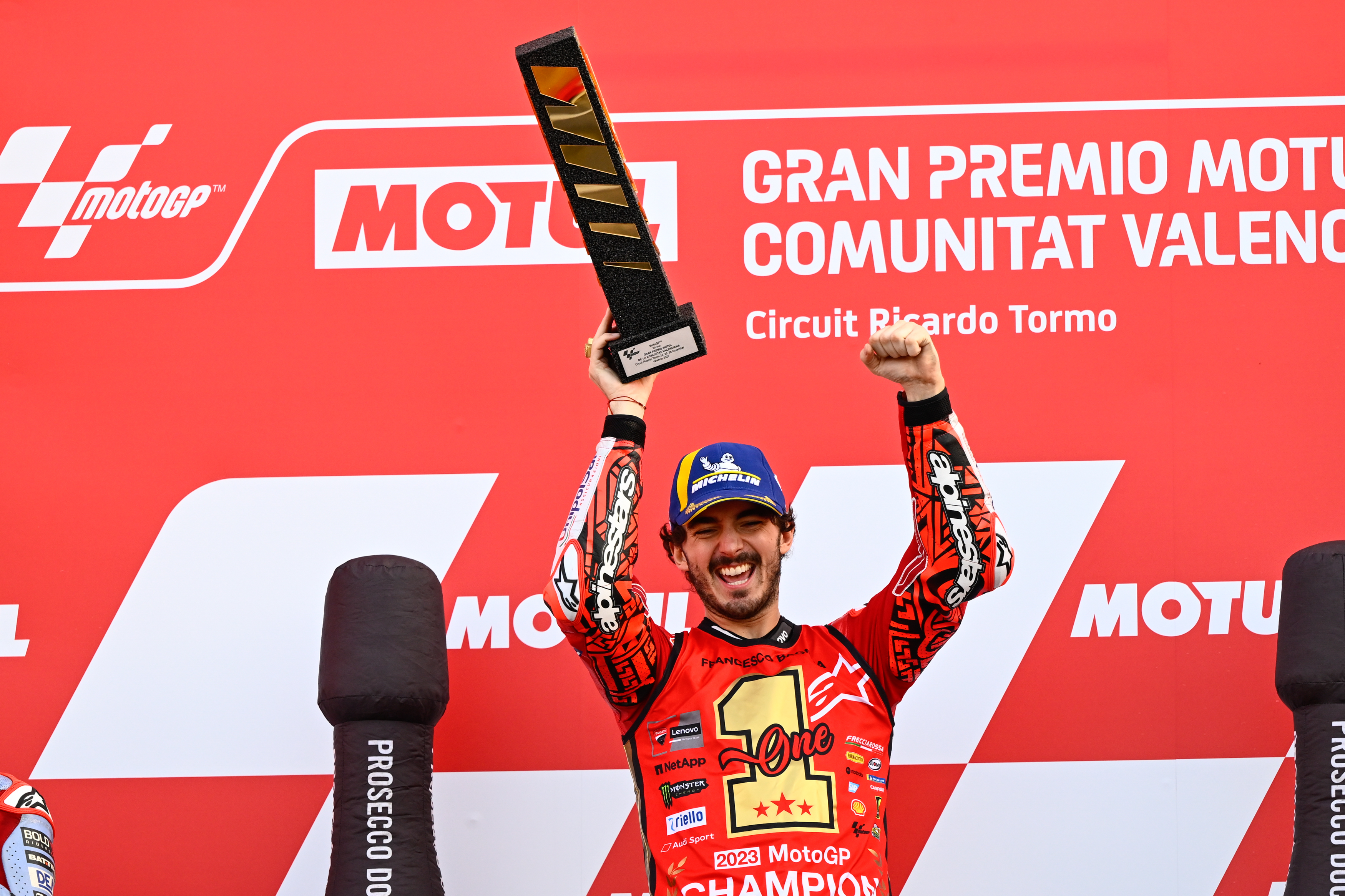 Bagnaia ist der Star Italiens, nachdem er sich den zweiten MotoGP ...