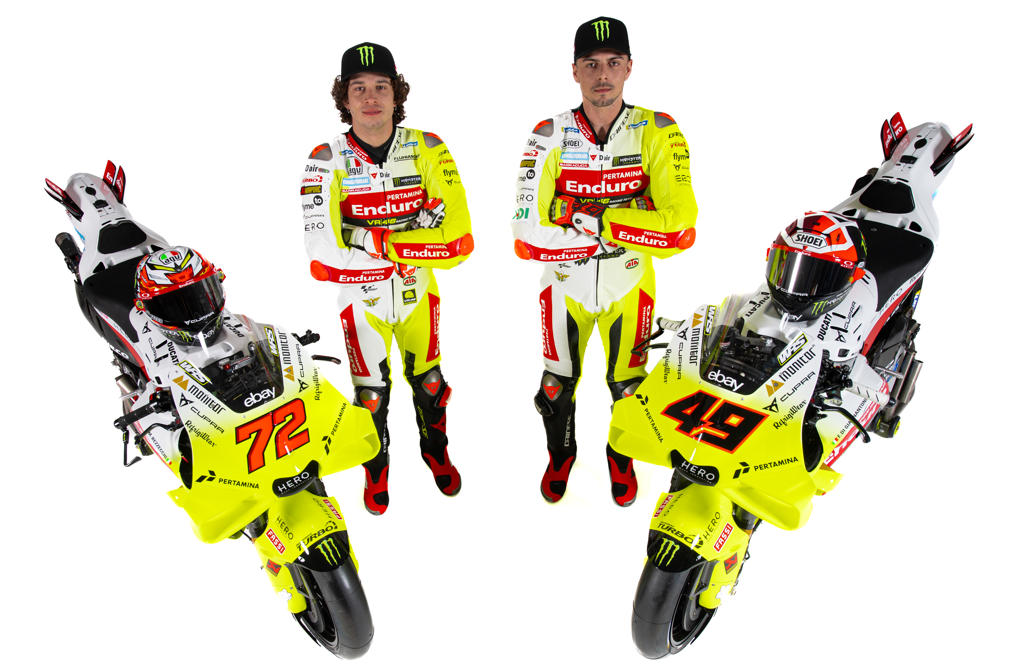 Fluo Stream lights up Pertamina Enduro VR46 Racing Team's 2024 launch