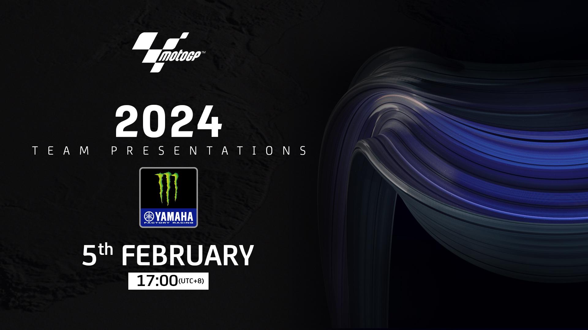 Monster Energy Yamaha MotoGP™ set for 2024 launch