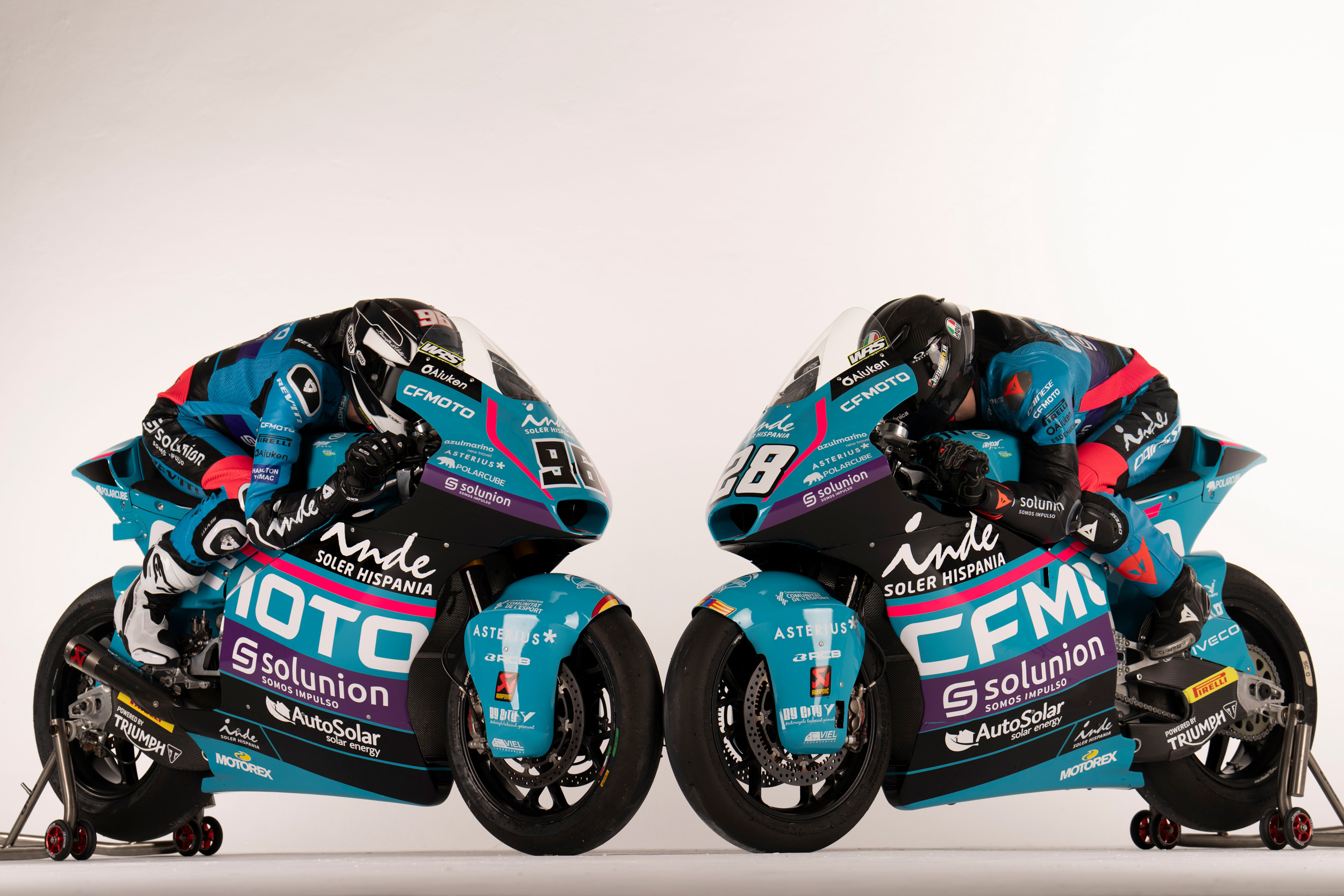 CFMOTO Aspar Team cambia de colores para 2024