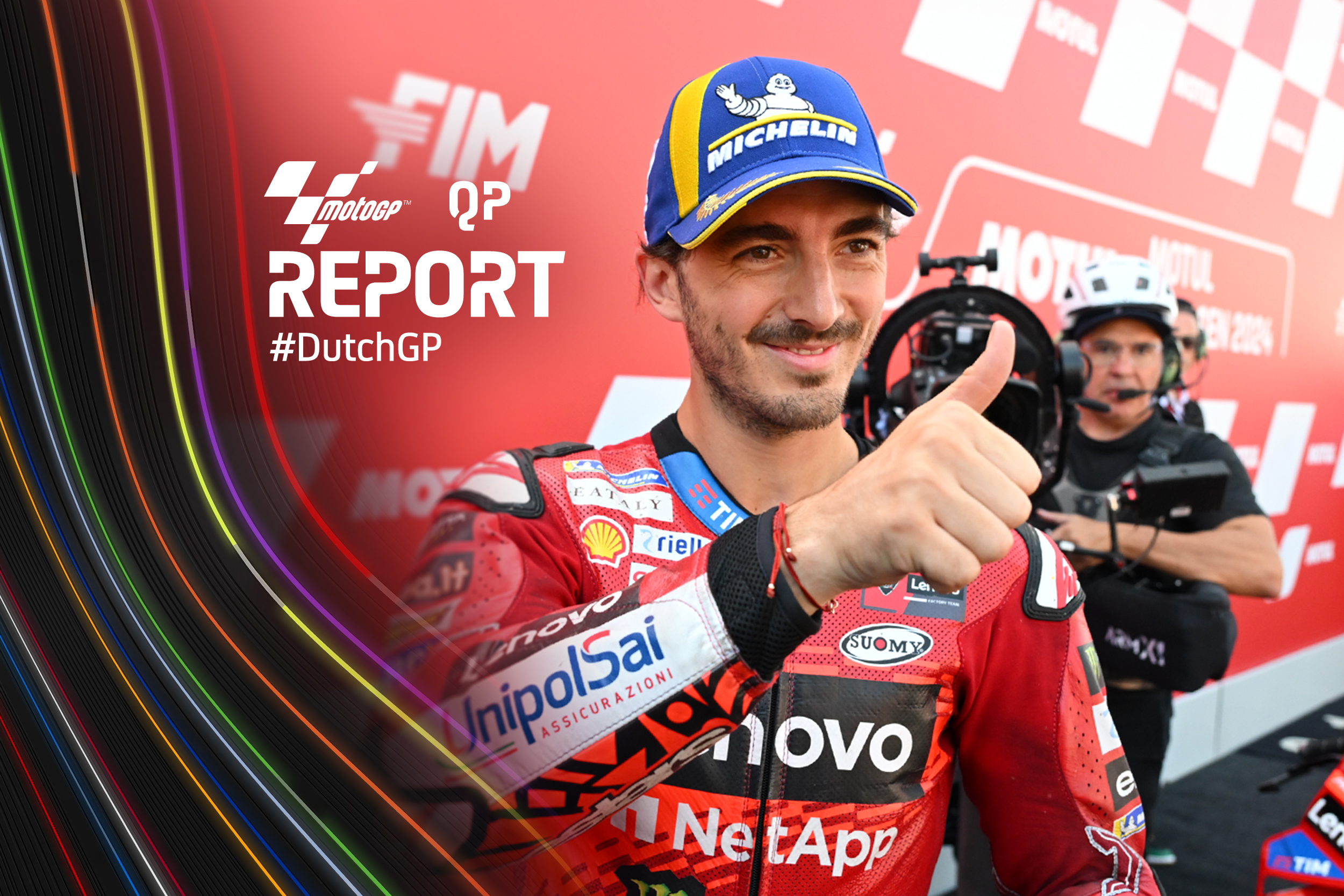 Brilliant Bagnaia storms to a magical first pole of 2024