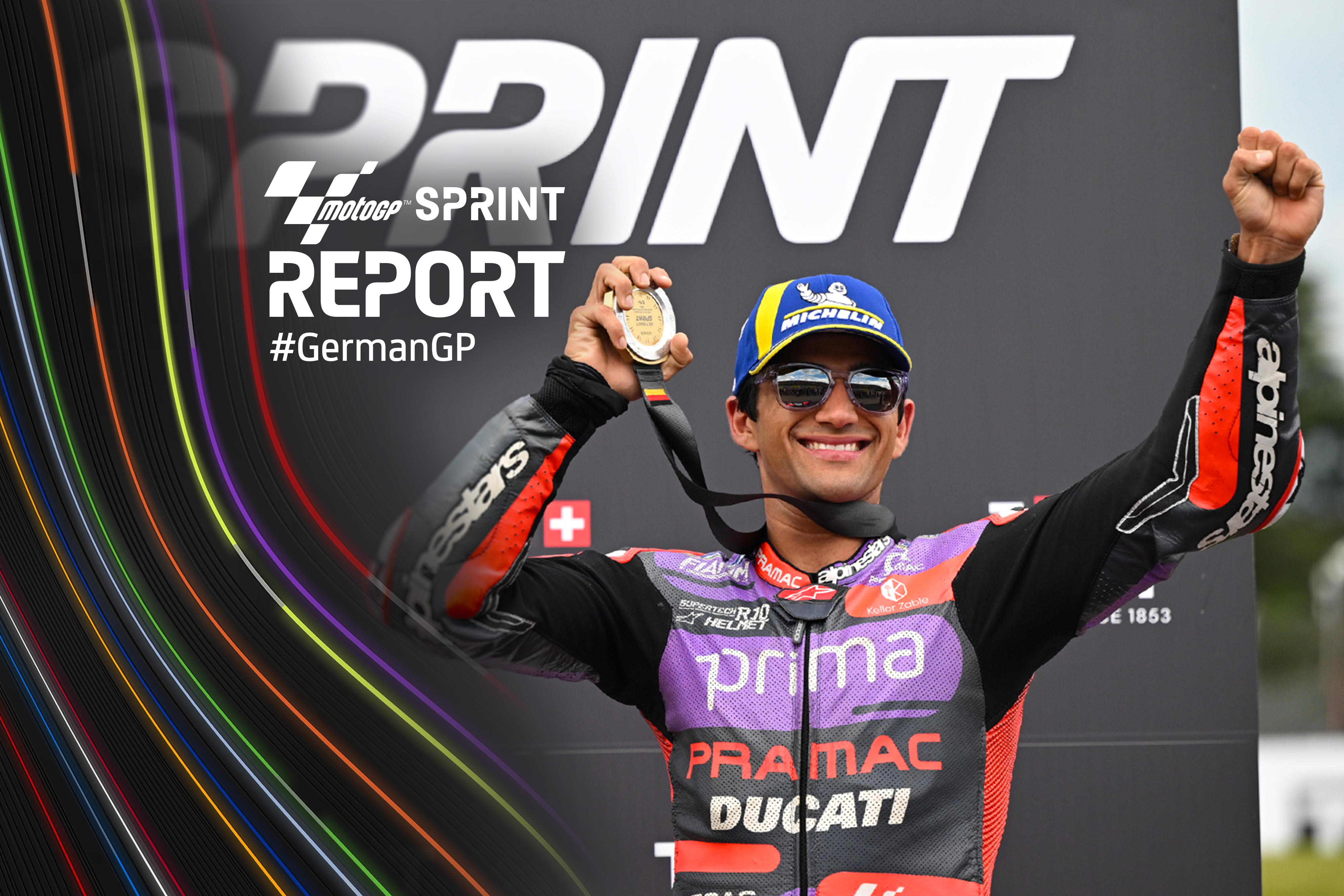 Martin halts Bagnaia's charge as Oliveira claims Sprint podium for ...