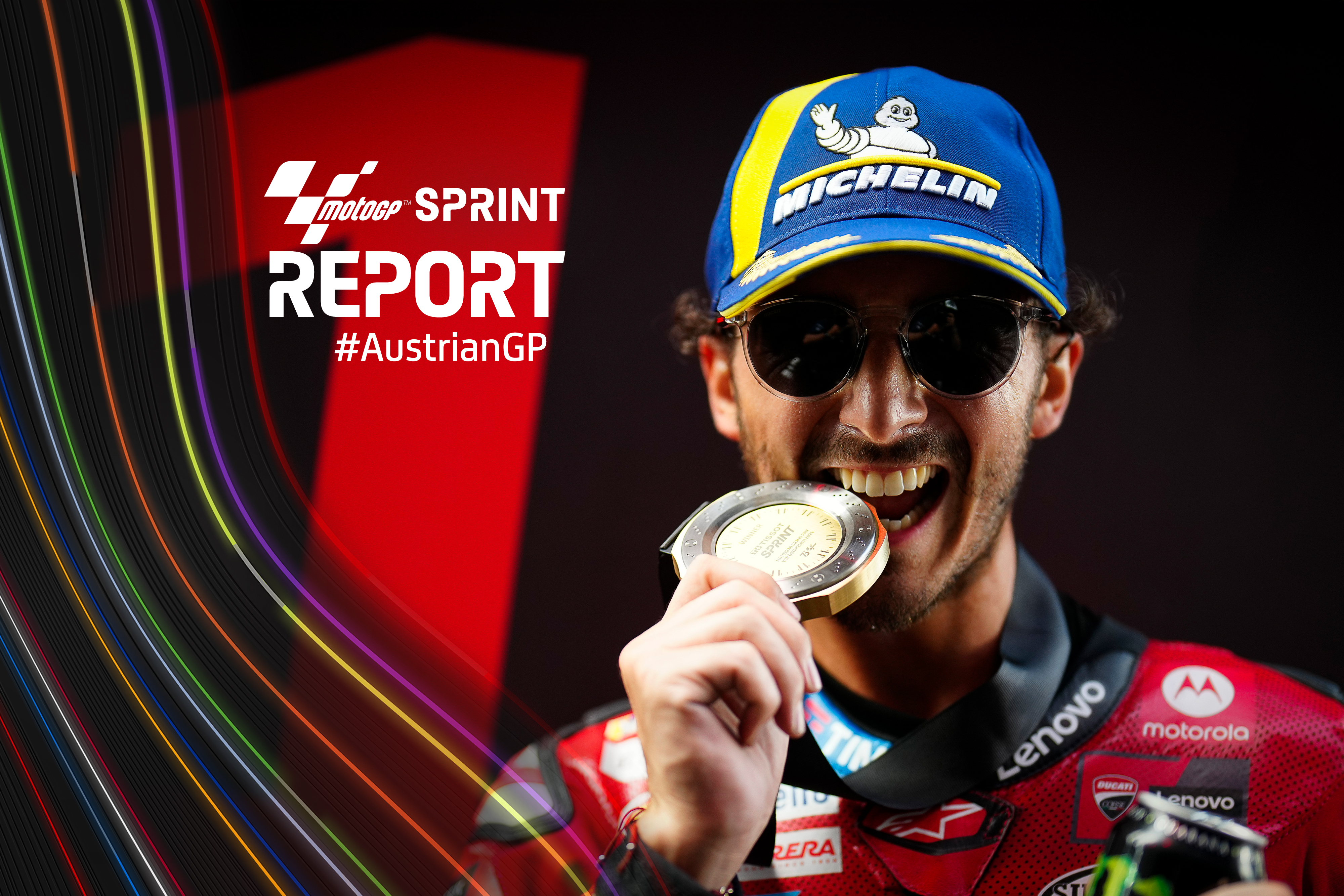 Game on: Bagnaia tied at the top after Sprint win as Marquez blows podium