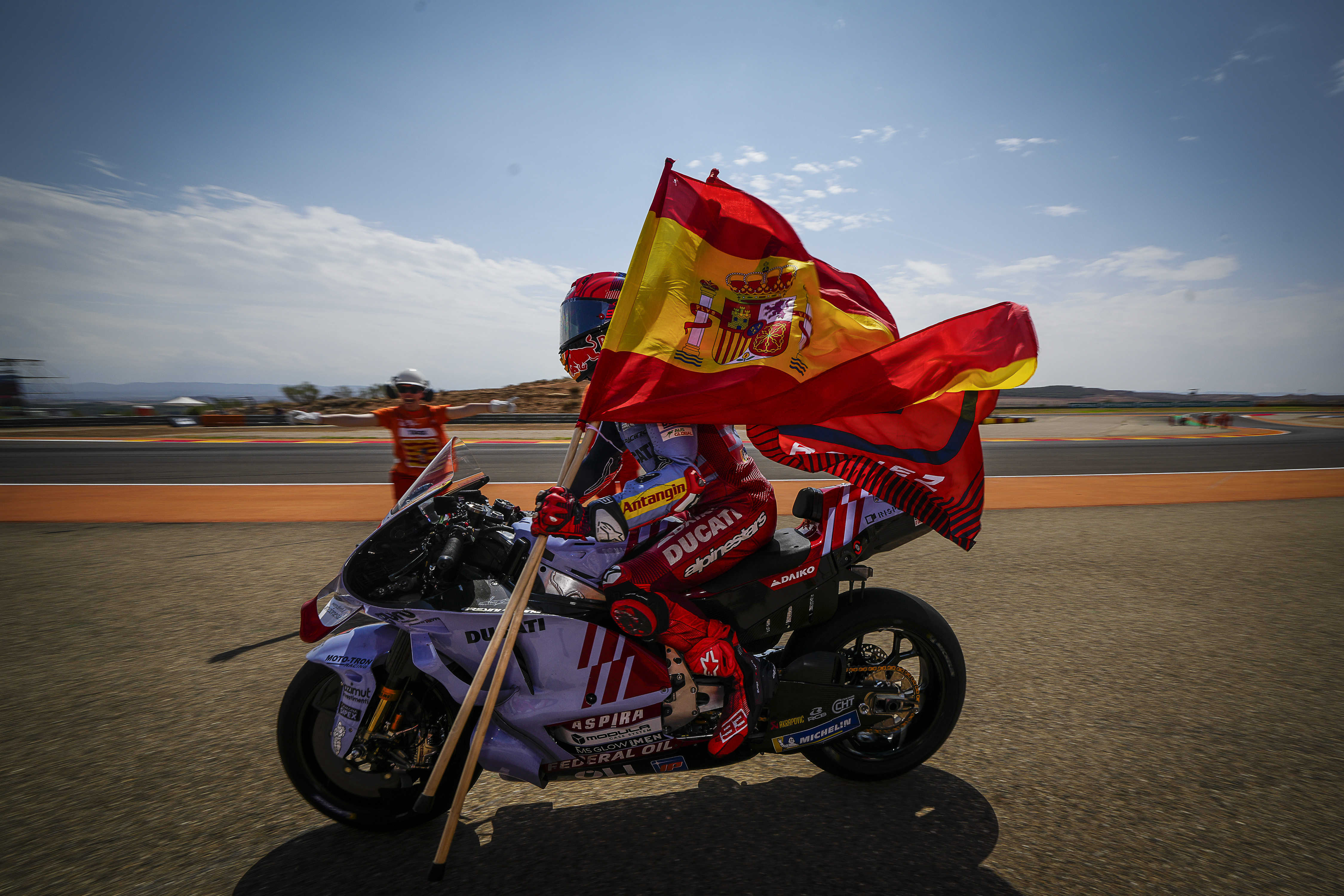 "HE IS BACK" - Social media reacts to Marc Marquez' return to the top