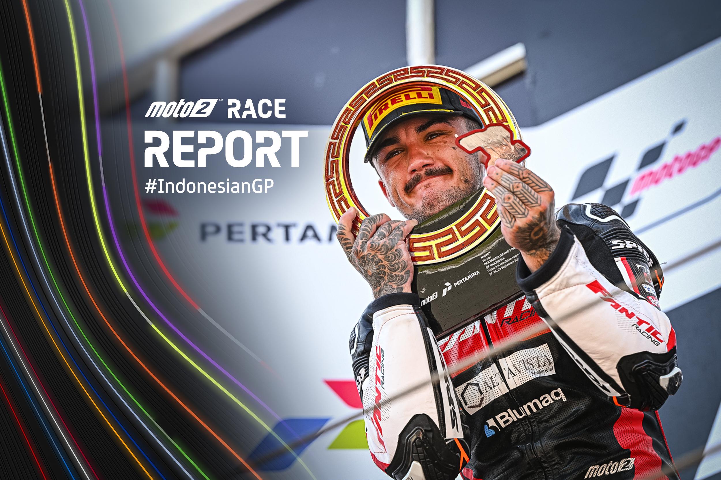 Moto2™ Indonesia: Kemenangan Dominan Aron Canet