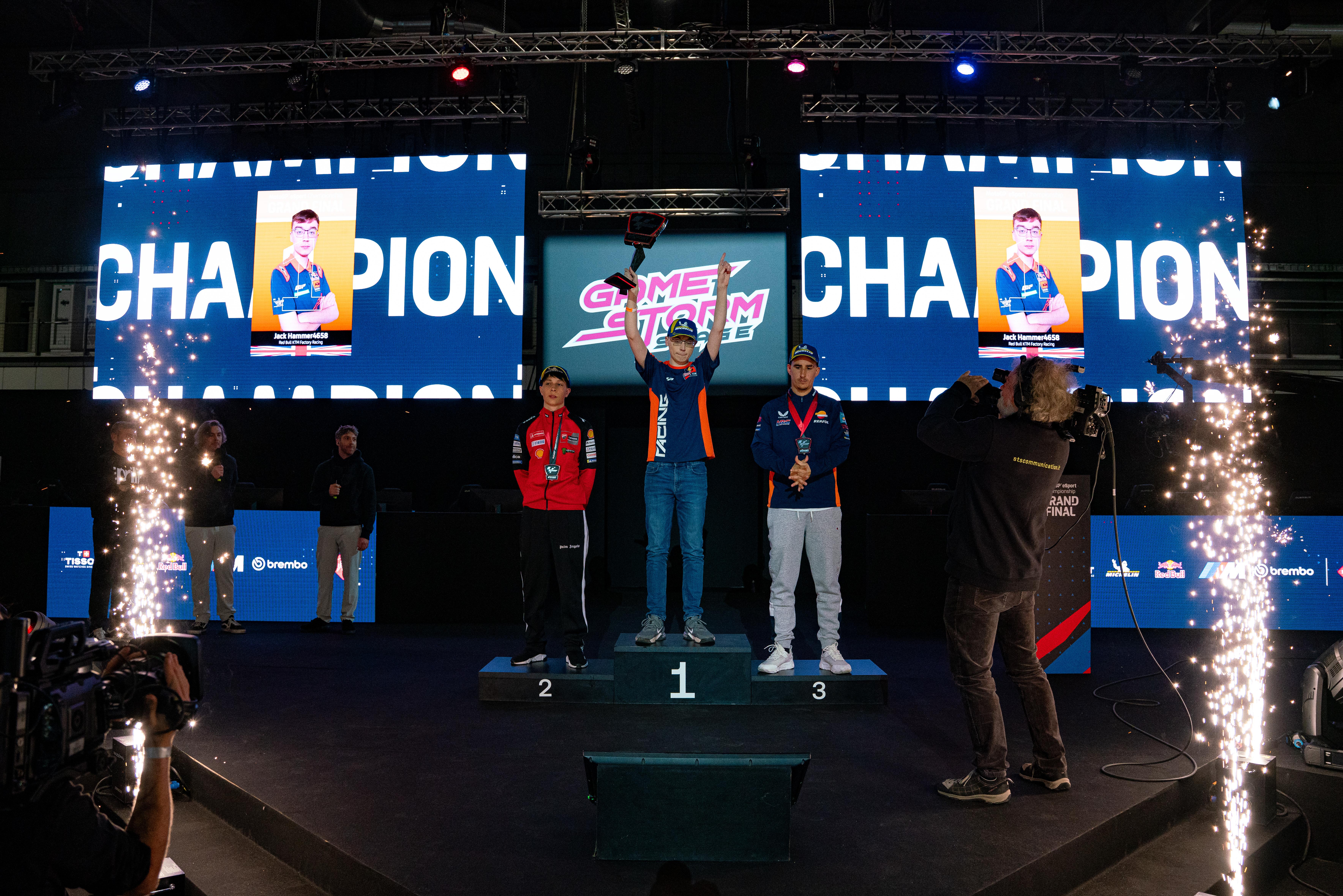 Jack Hammer4658 retains MotoGP™ eSport title after final round clean sweep!
