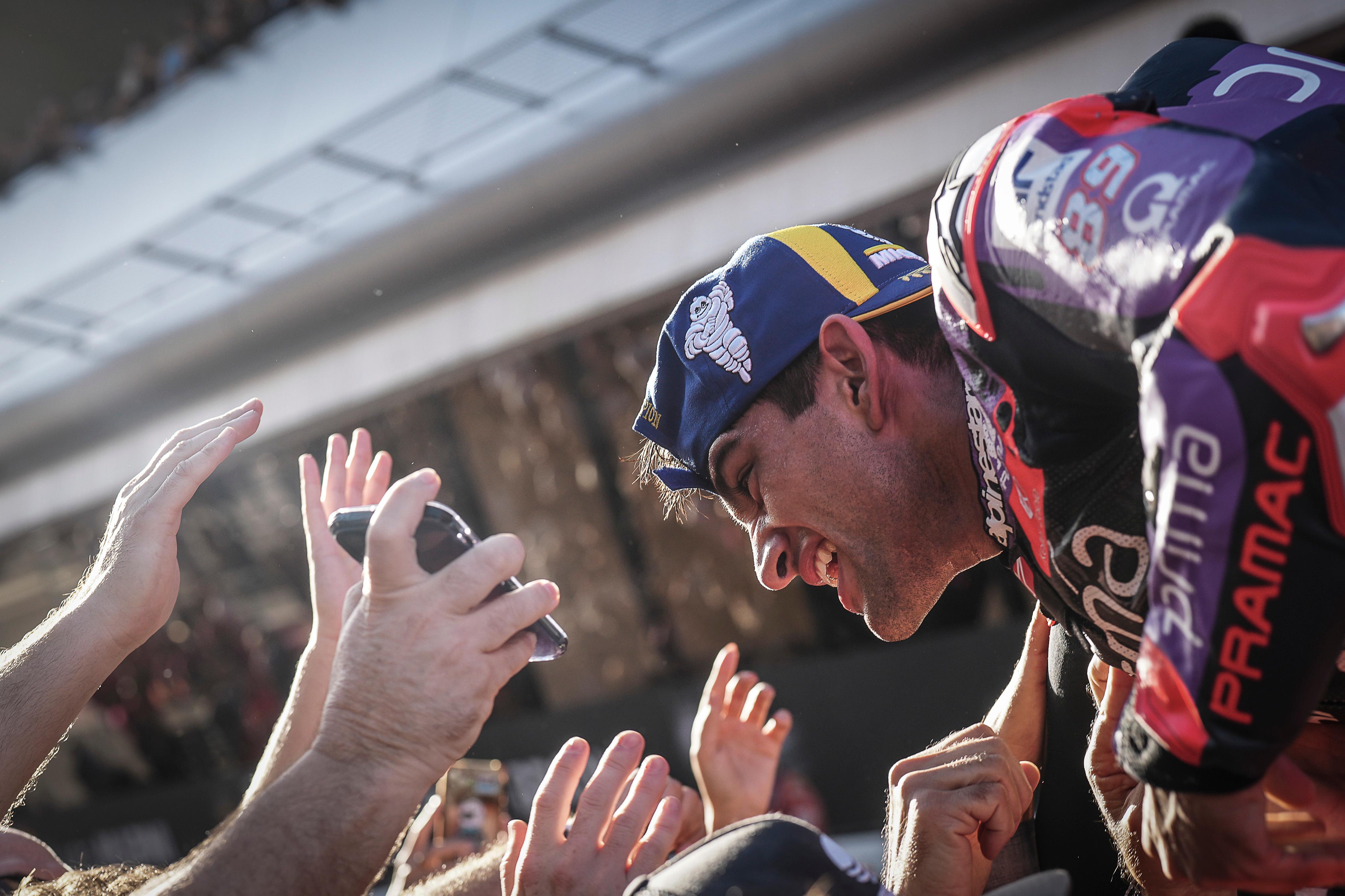 Jorge Martin and MotoGP™'s other Independent World Champions