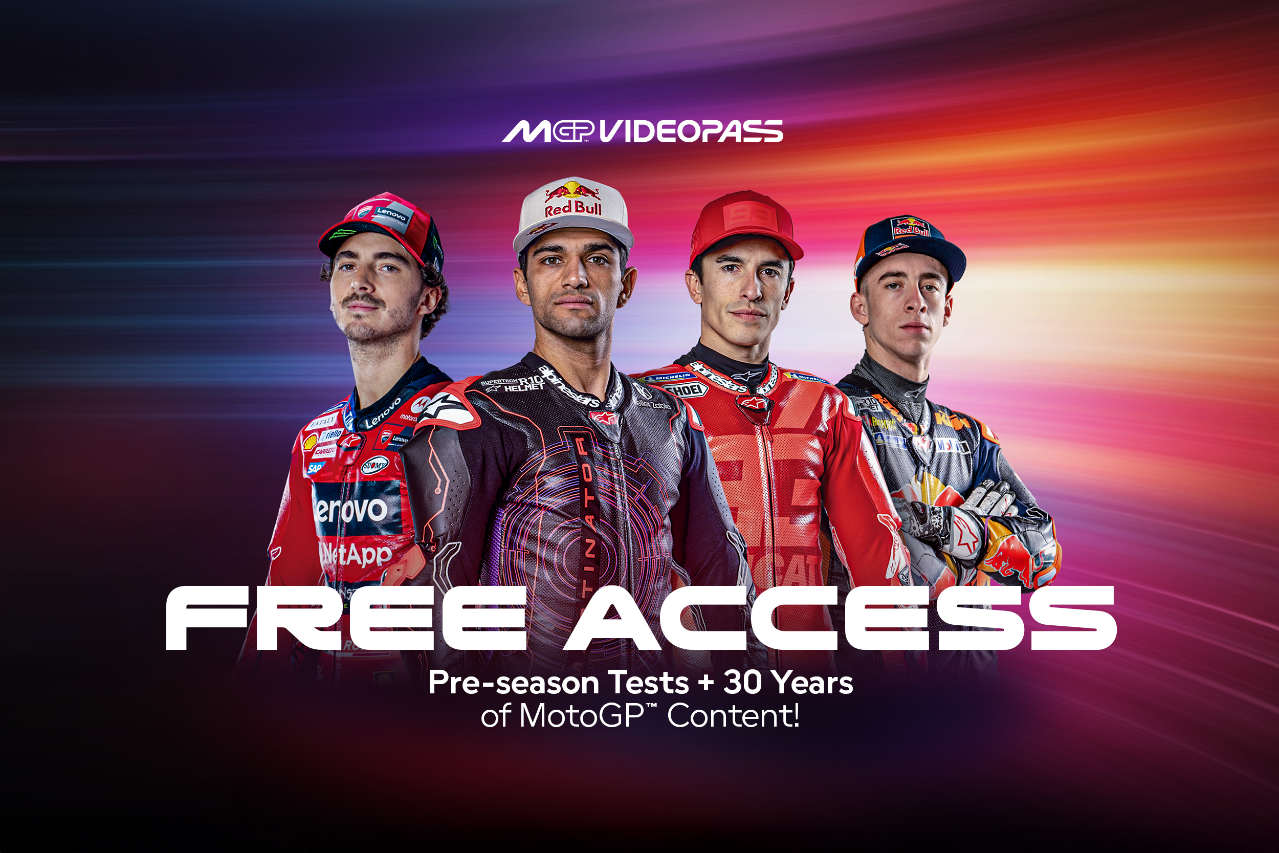FREE access to MotoGP™’s pre-season Tests!