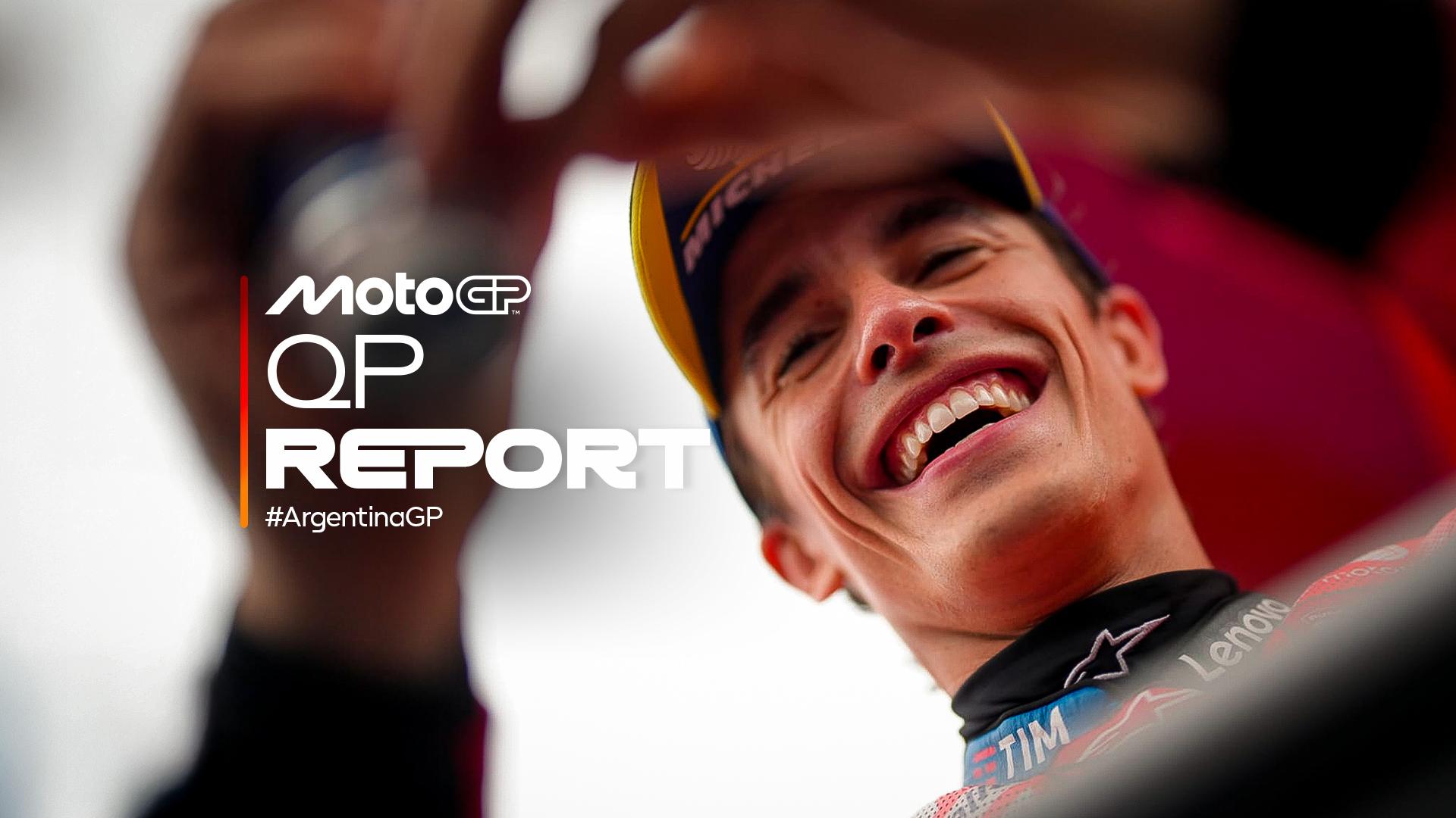 Marquez storms to sensational Termas pole with first-ever 1’36 lap