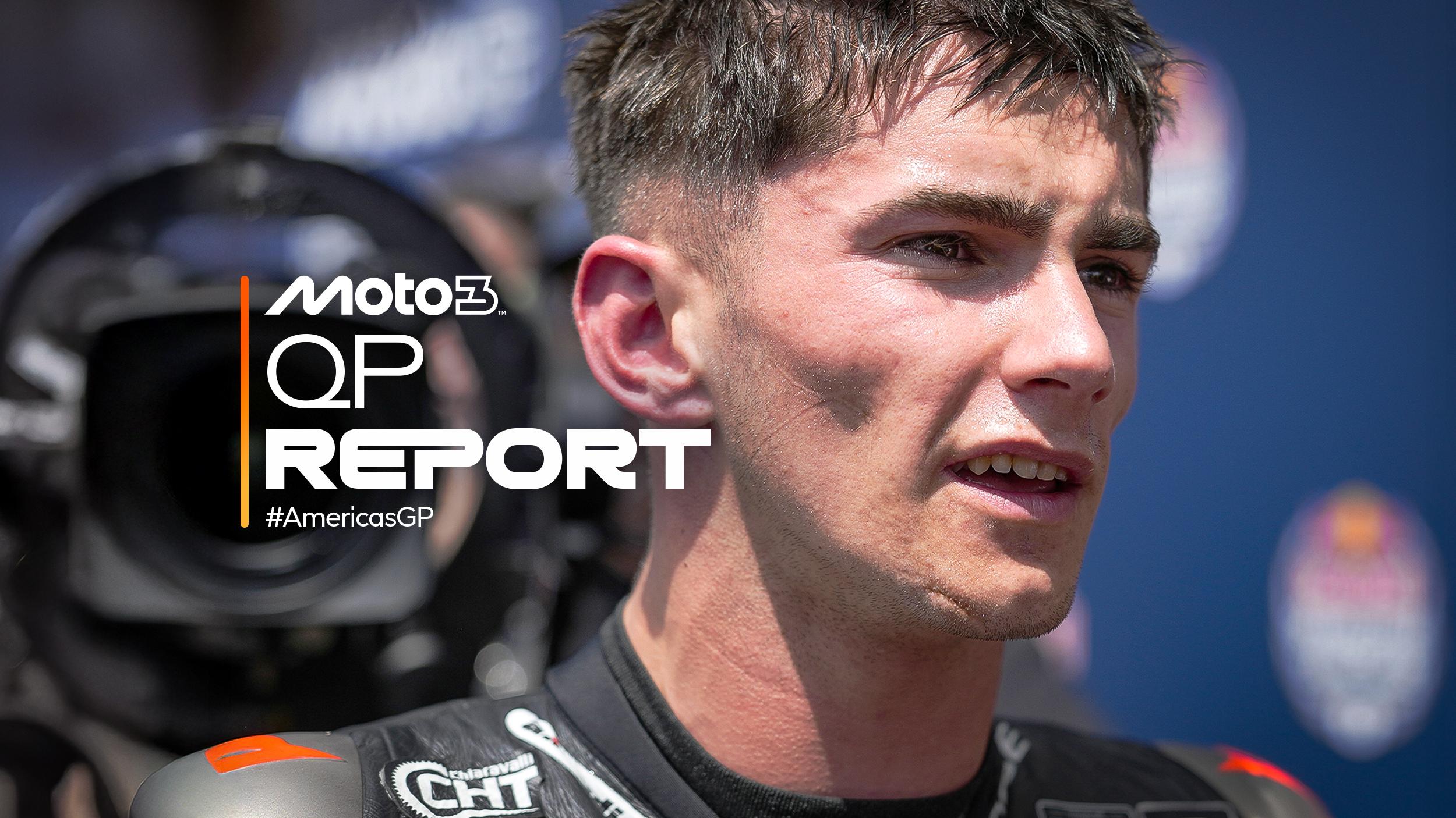 Muñoz denies Quiles fairytale debut Moto3™ pole