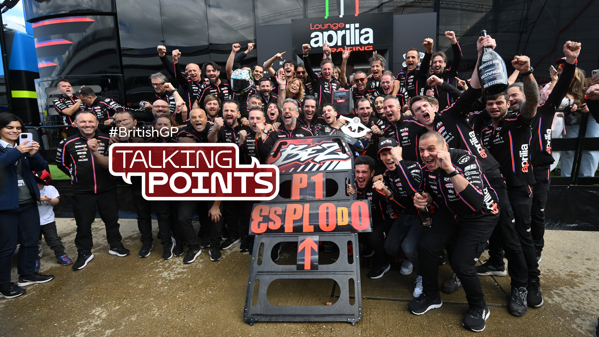 Talking points: "I think the whole factory has to be proud"