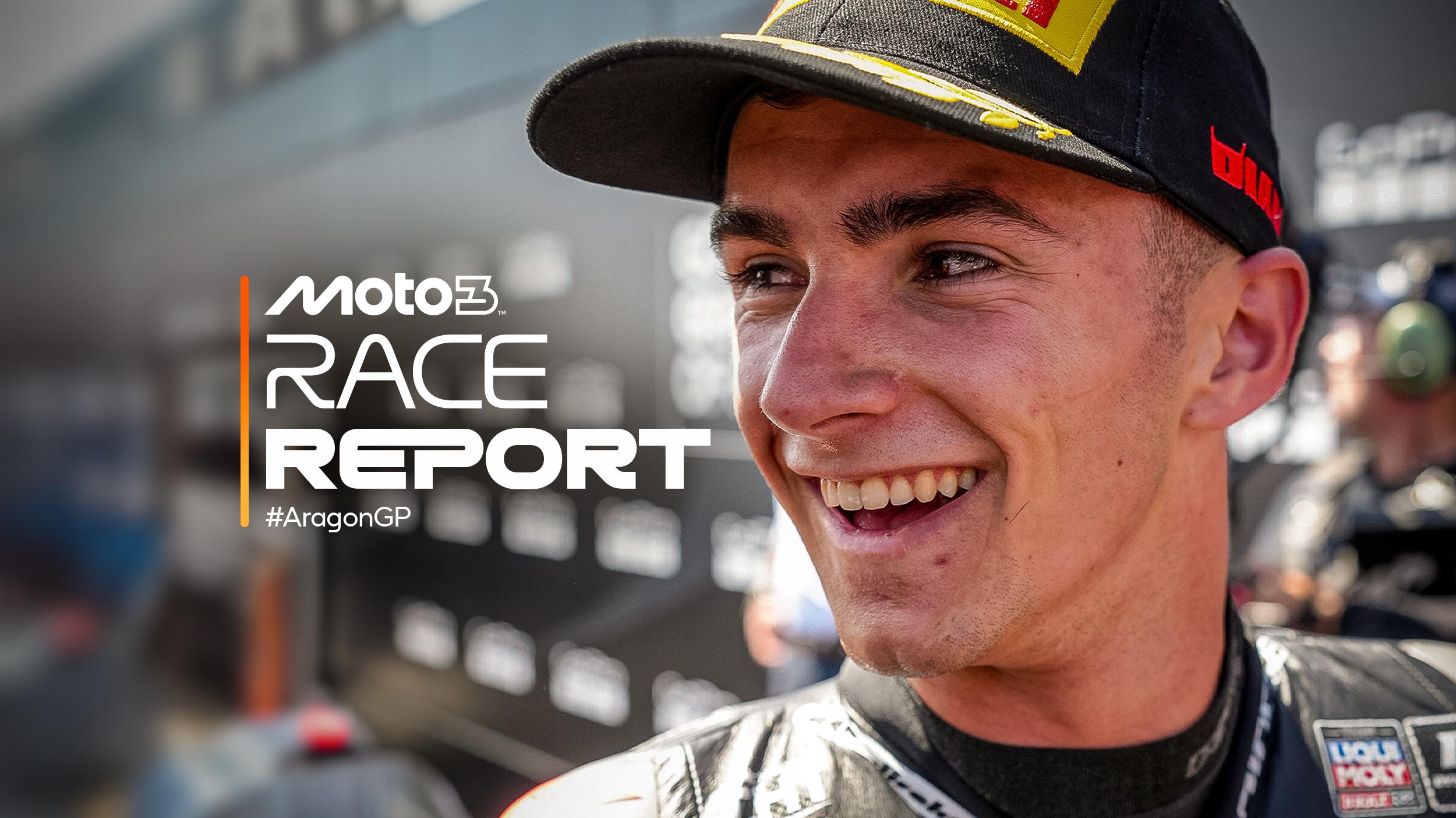 Muñoz denies Quiles for maiden Moto3™ victory in MotorLand epic