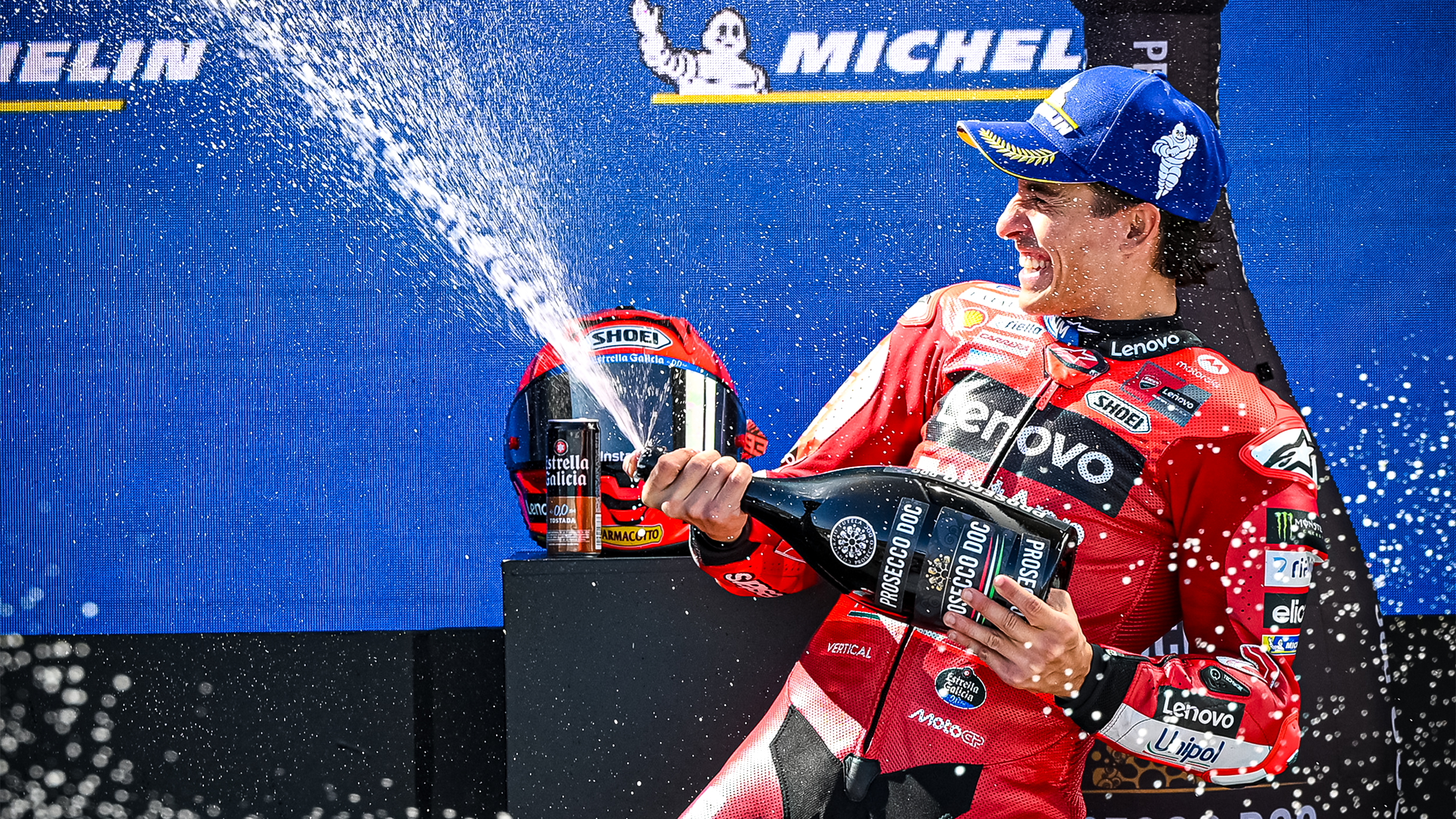 Marquez beats Acosta and Bezzecchi to extend unbeaten run