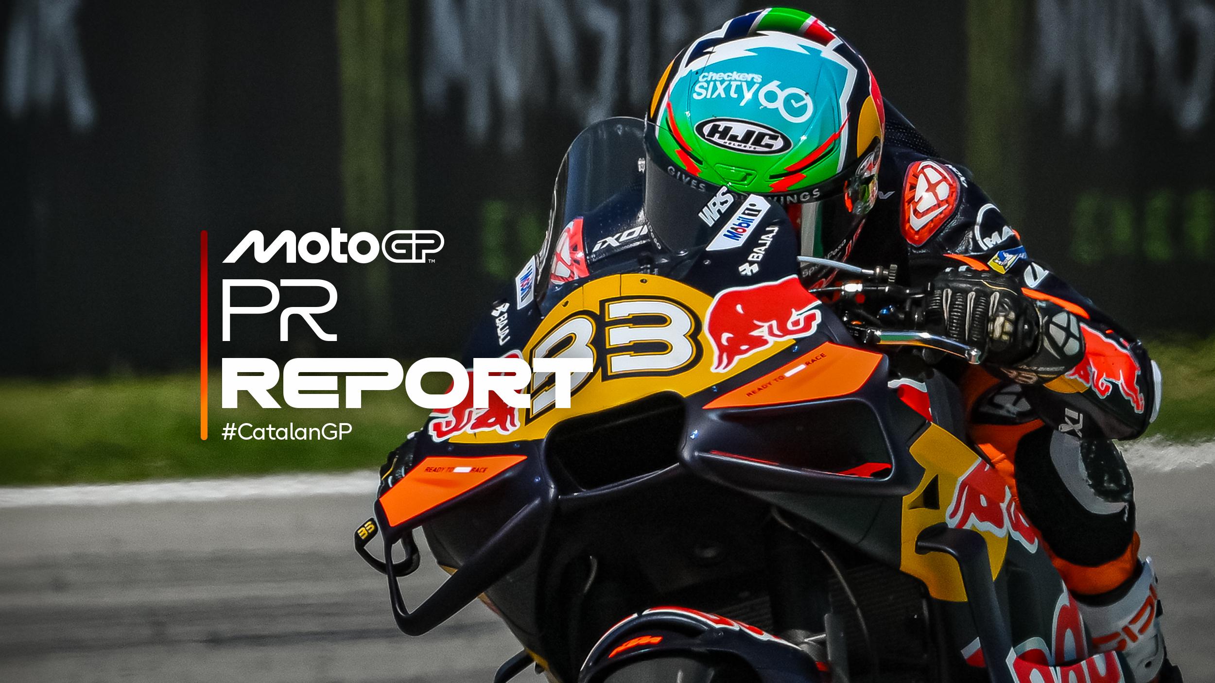 Binder leads Acosta as KTM set the pace in Barcelona