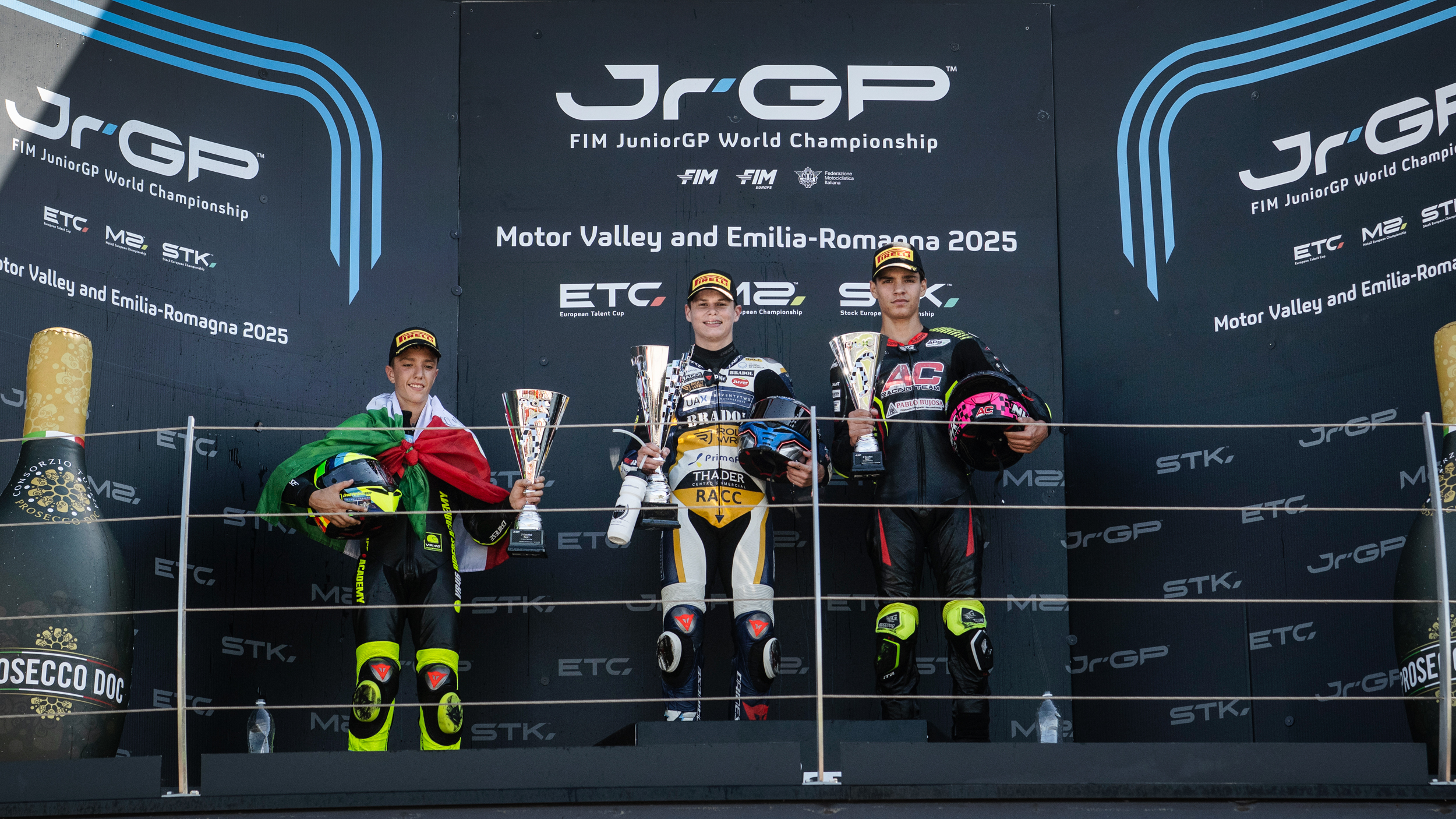 Morelli and Uriarte share the JuniorGP spoils on a day of title race ...
