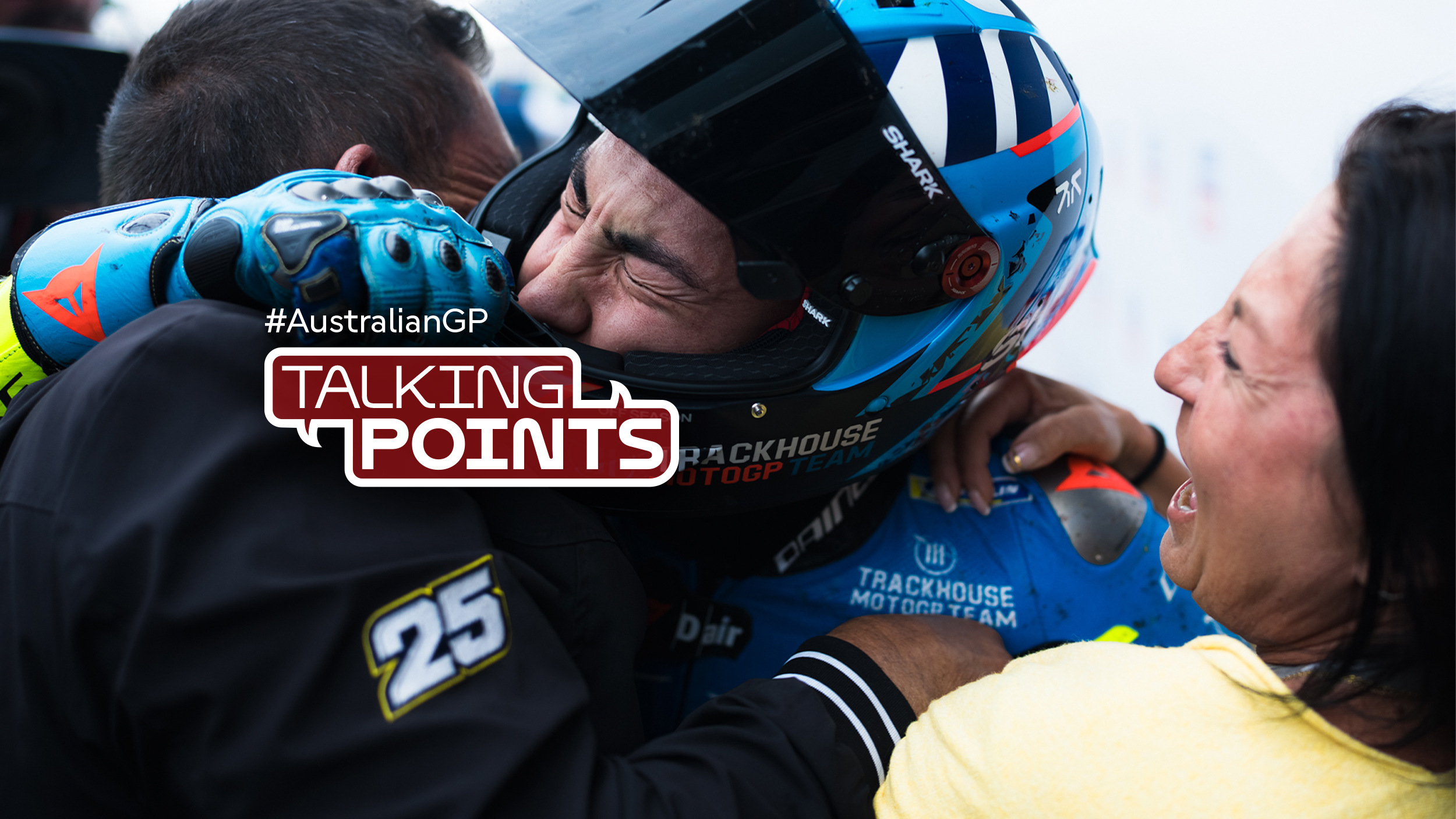 Talking Points: "In the last sector, I started to cry in my helmet"