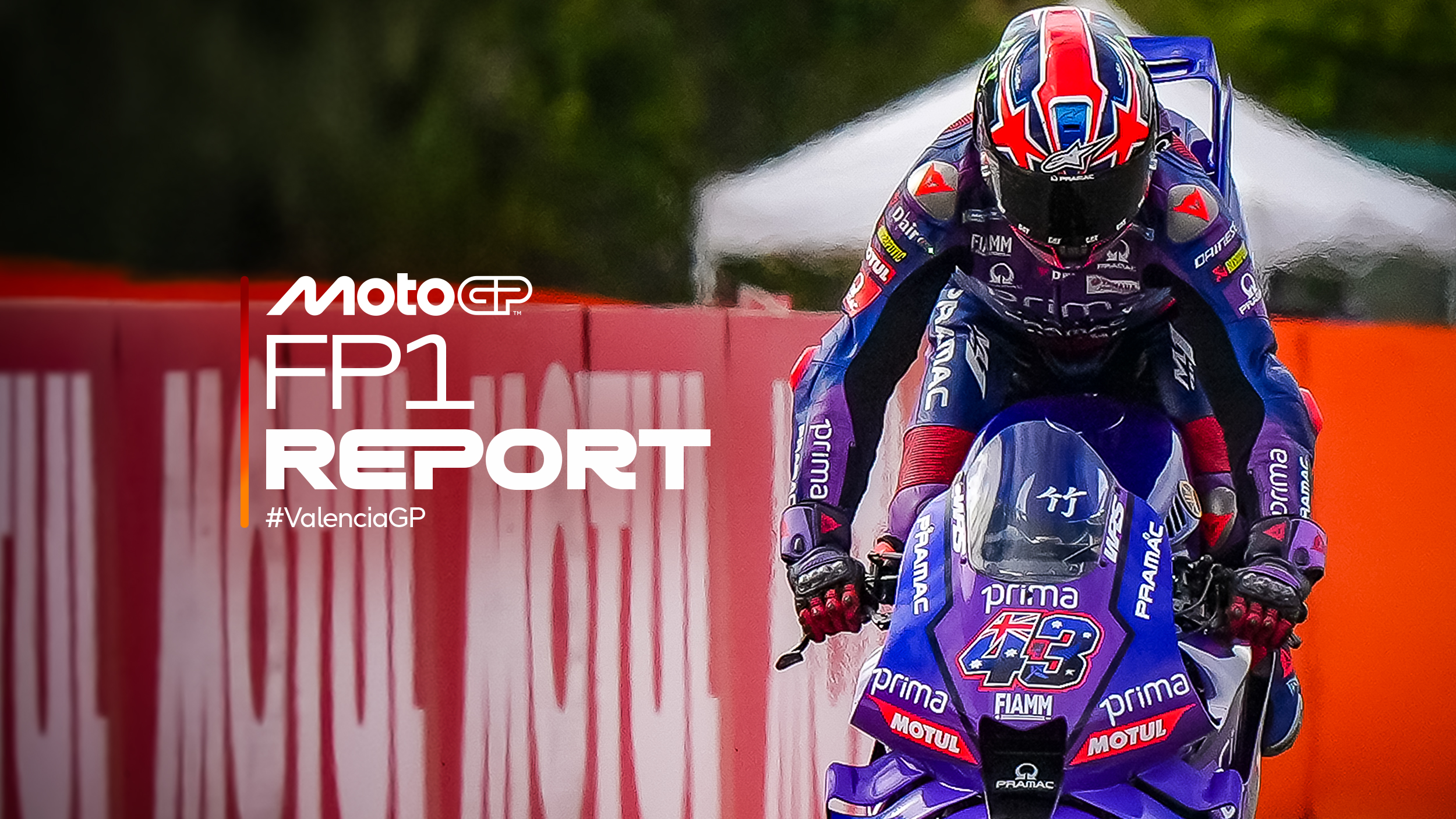 Miller y su Yamaha lideran el inicio de la 'season finale' en Valencia