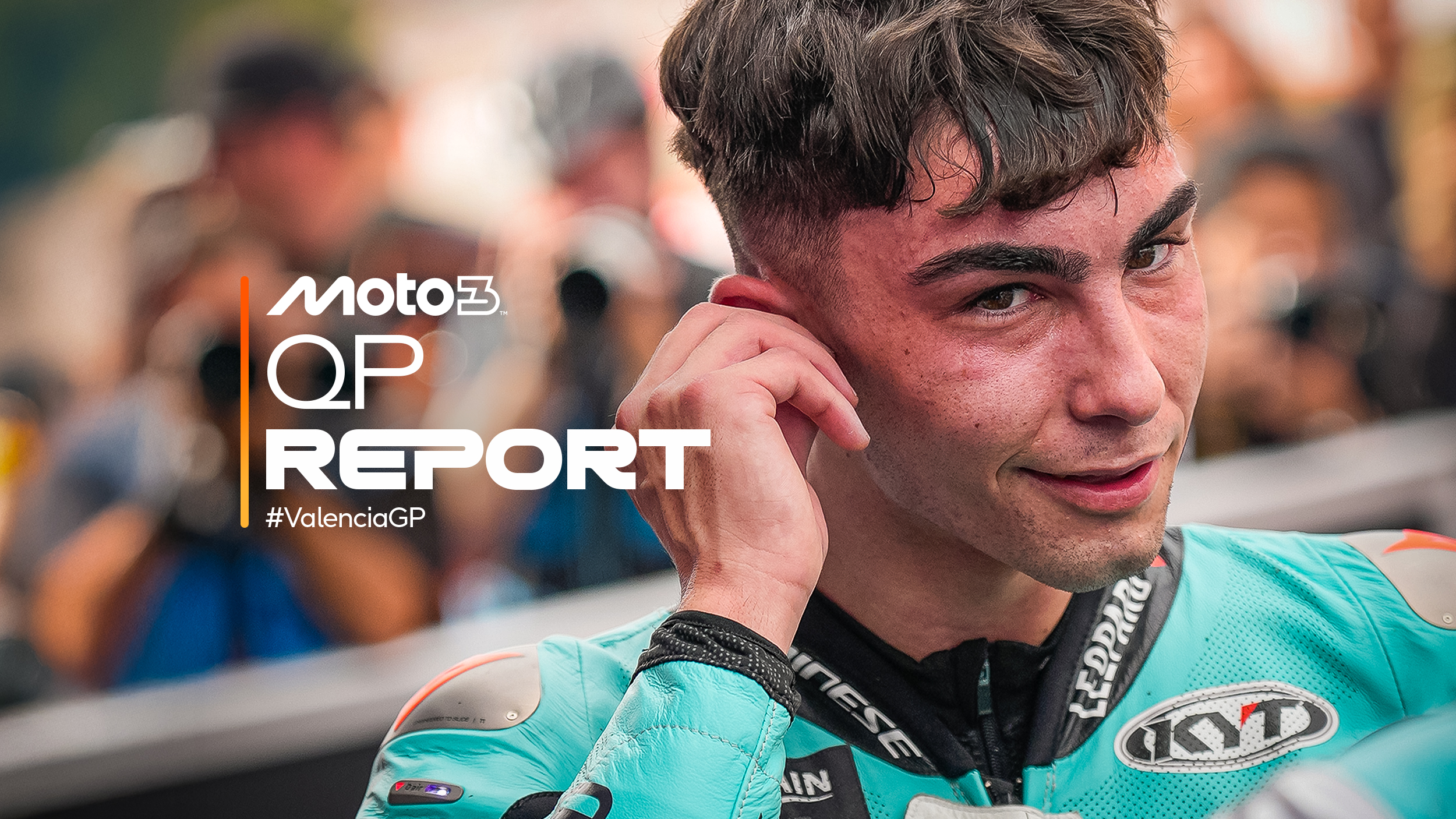 Moto3™: Adrian Fernandez in pole a Valencia davanti ad Almansa con una ...
