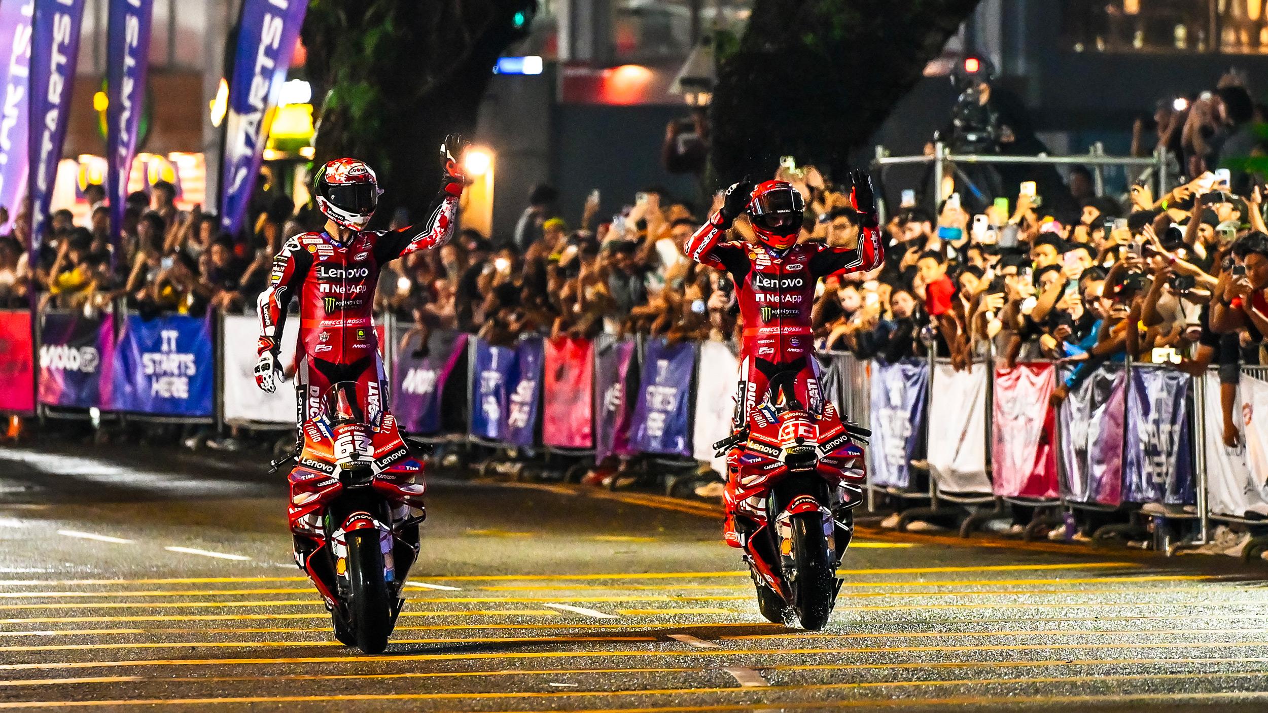SEASON LAUNCH: MotoGP lights up Kuala Lumpur
