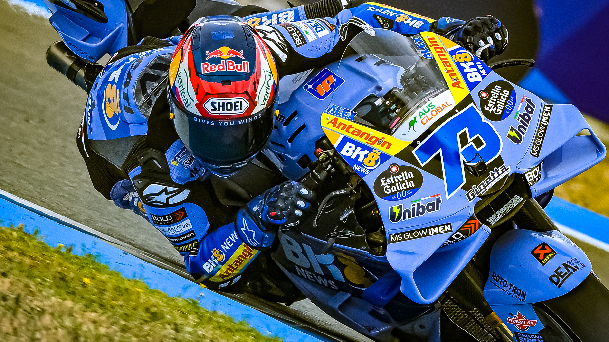 Alex Marquez vola nella Practice a Jerez