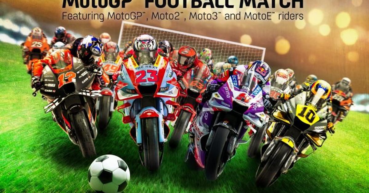 Get ready for the MotoGP™ football match!