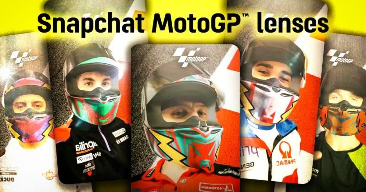 MotoGP™ launches Augmented Reality Lens on Snapchat