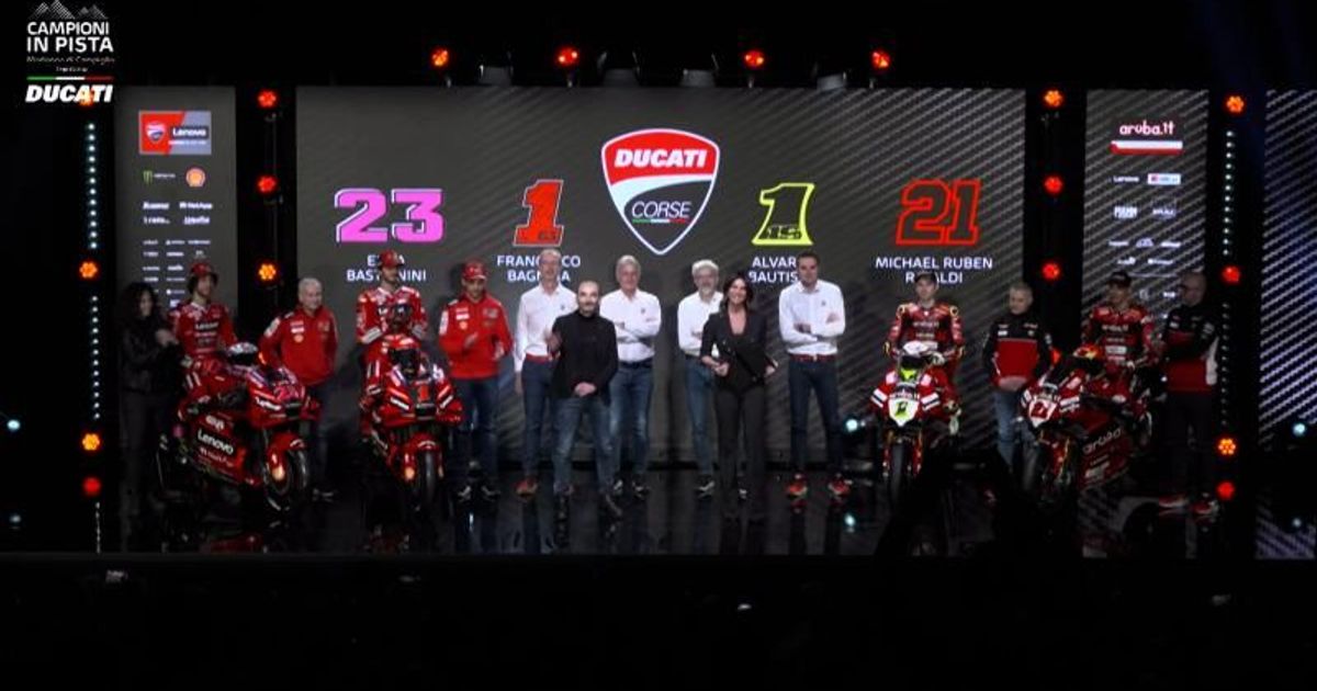 La présentation du team officiel Ducati en condensé