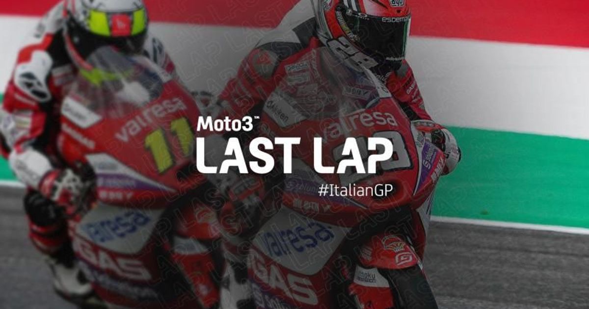 WATCH: One of the closest podium finishes in Moto3™ history!