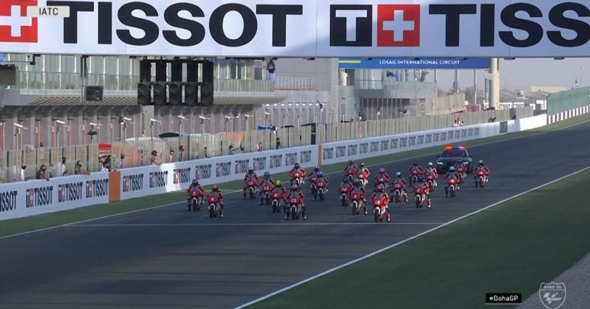 Idemitsu Asia Talent Cup Race 1 from the Doha GP