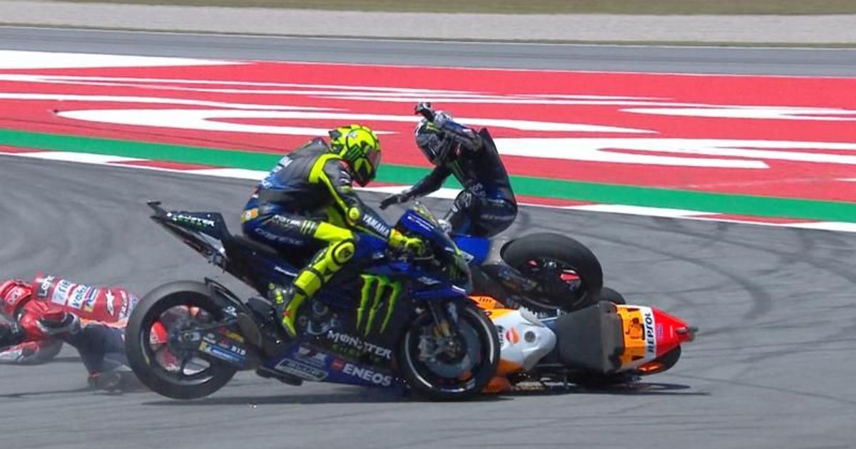 Así se vivió el 'crash' de Lorenzo desde todos los ángulos