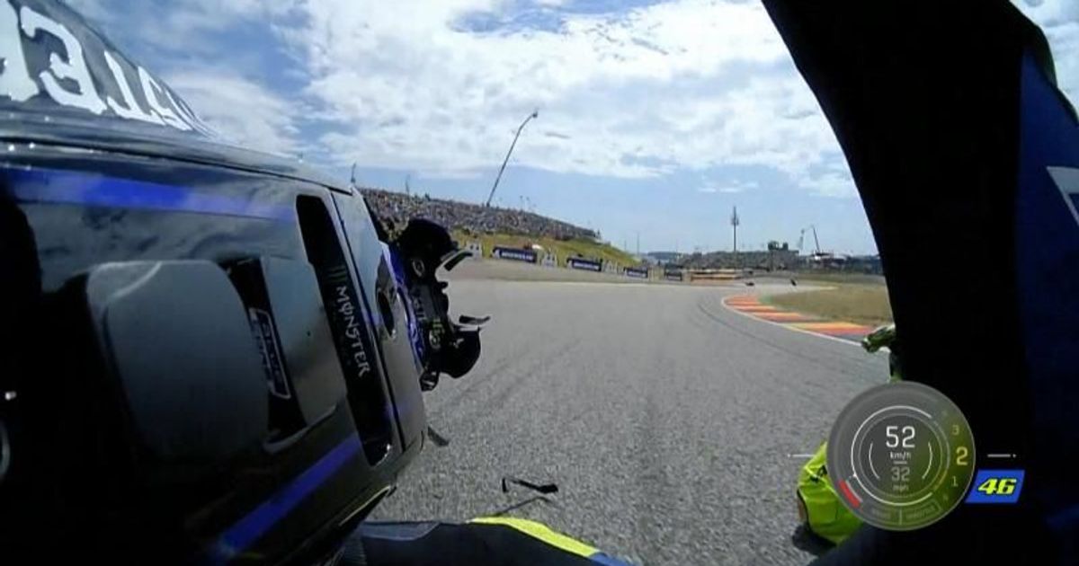 Rossi in a rush after end-of-Q1 crash